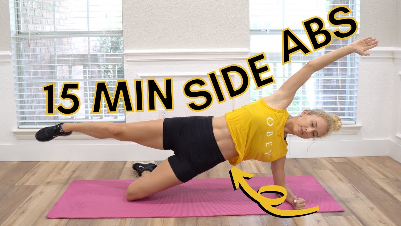 15 MIN SIDE ABS - 11 LINE ABS DEFINITION | OBLIQUE EXERCISES - YouTube