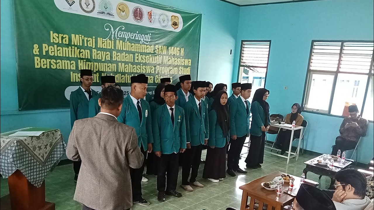 Pelantikan Pengurus BEM INU Ciamis tahun 2025 - YouTube