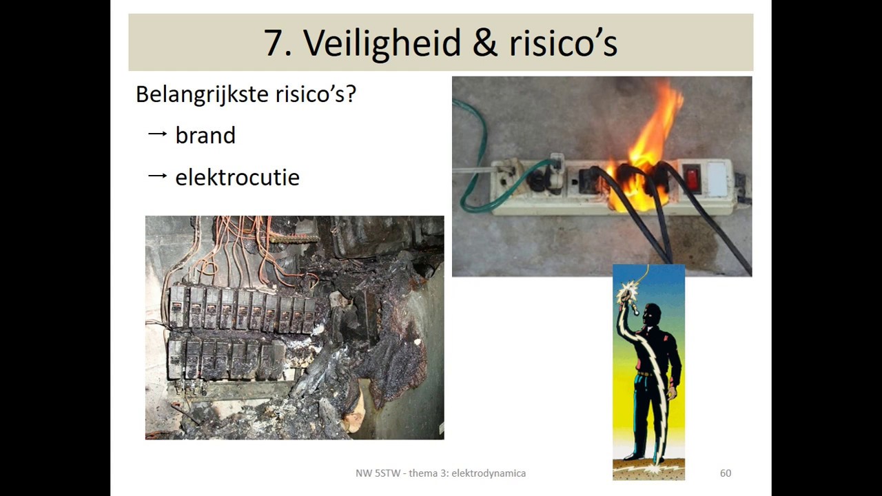 elektriciteit - veiligheid en risico's - YouTube