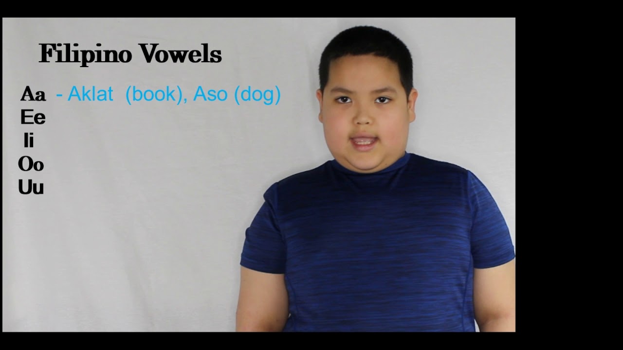 Learning Filipino (Tagalog) Vowels - YouTube
