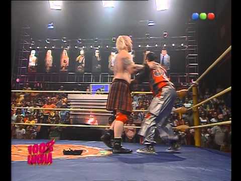 Hip Hop Man Vs. Mc Floyd - 100% Lucha - YouTube