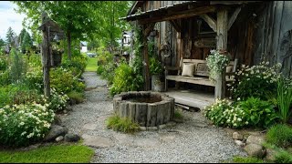 Small Rustic Garden Projects Using Only Upcycled Materials