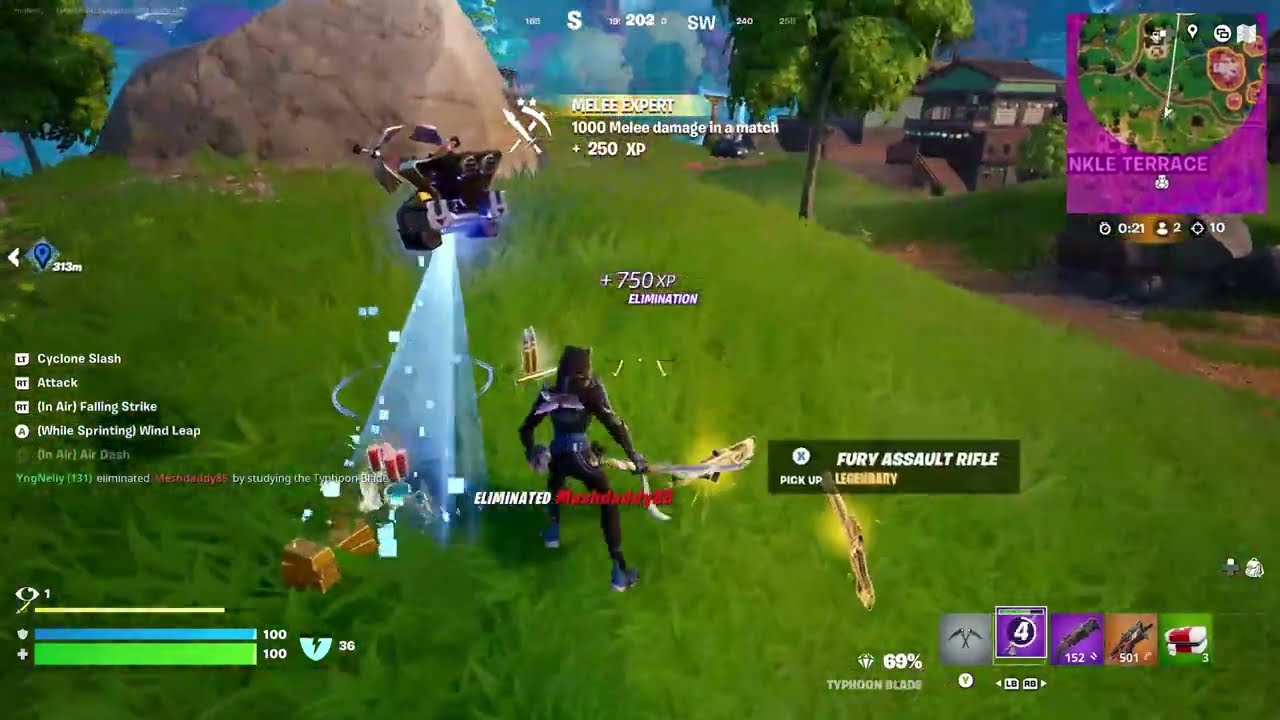 "I UNLEASHED Shadow Blade Hope in Fortnite... And THIS Happened! 🔥🏆 ...