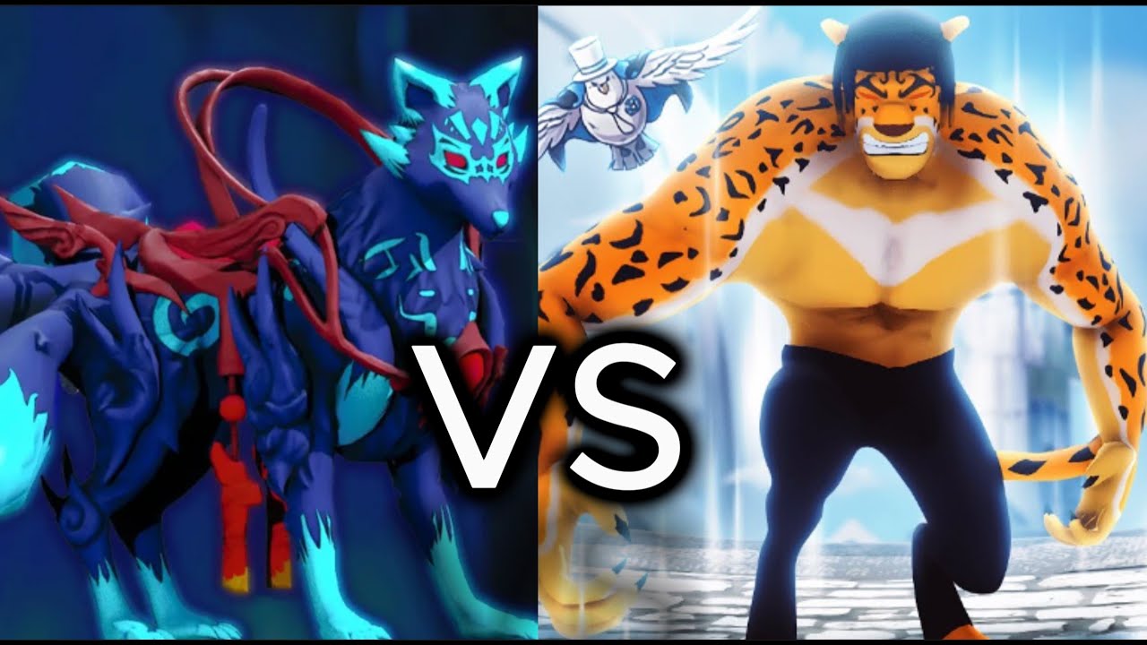LEOPARD VS KITSUNE roblox blox fruits - YouTube