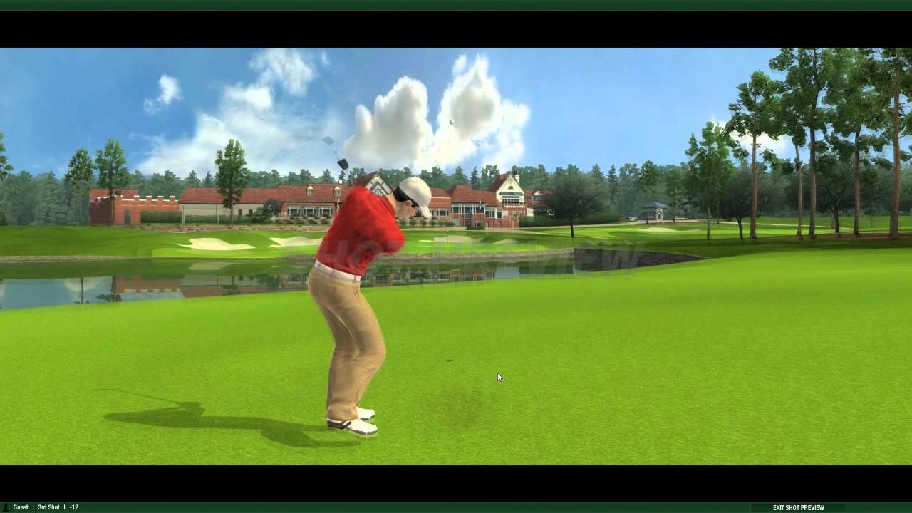 Hardest Par 4 ever? Tiger Woods PC Gameplay - YouTube