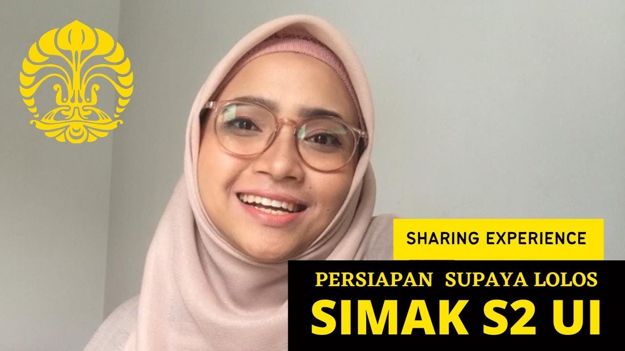 LOLOS SIMAK S2 UI [My Magistory -#1] - YouTube