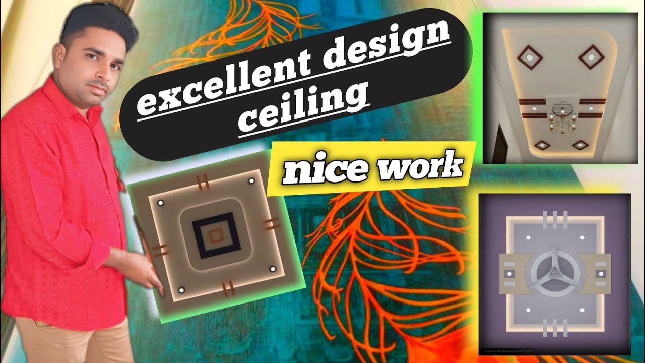 new building fal ceiling work - YouTube