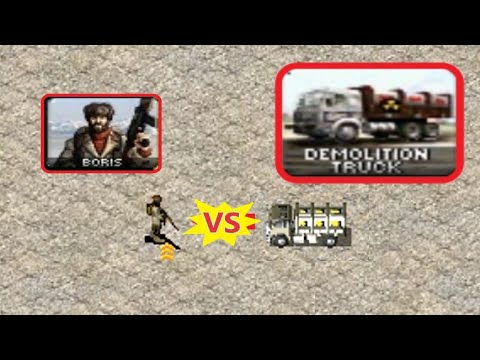can Boris survive a Demolition Truck explosion? - Red Alert 2 - YouTube