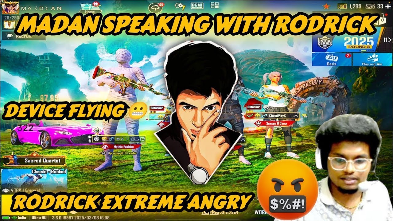 Rodrick extream angry 🤬 Madan speaking with Rodrick🔞 #madan #rodrick # ...