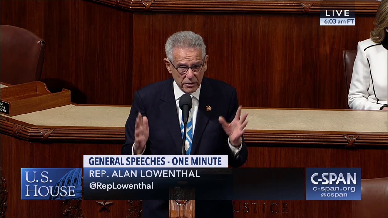 Congressman Lowenthal one minute HR1 3 8 19 - YouTube
