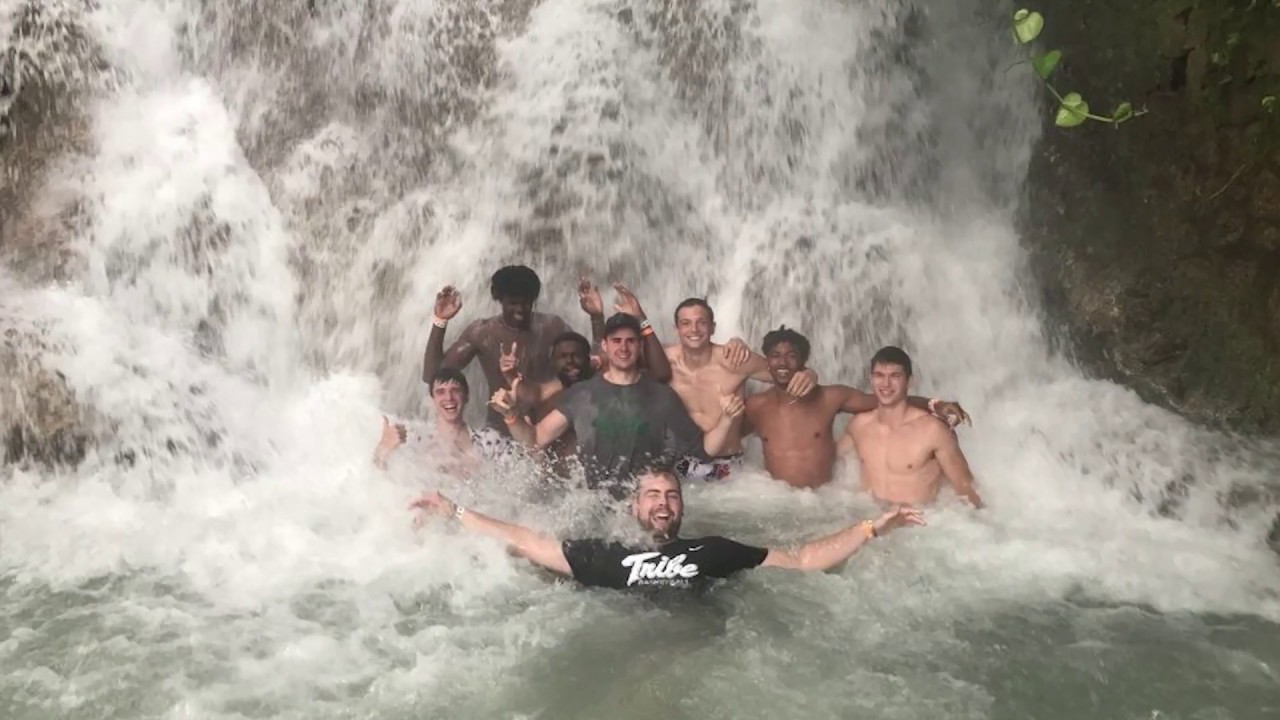 Tribe Men's Basketball Post Game vs. Minto 79ers - YouTube