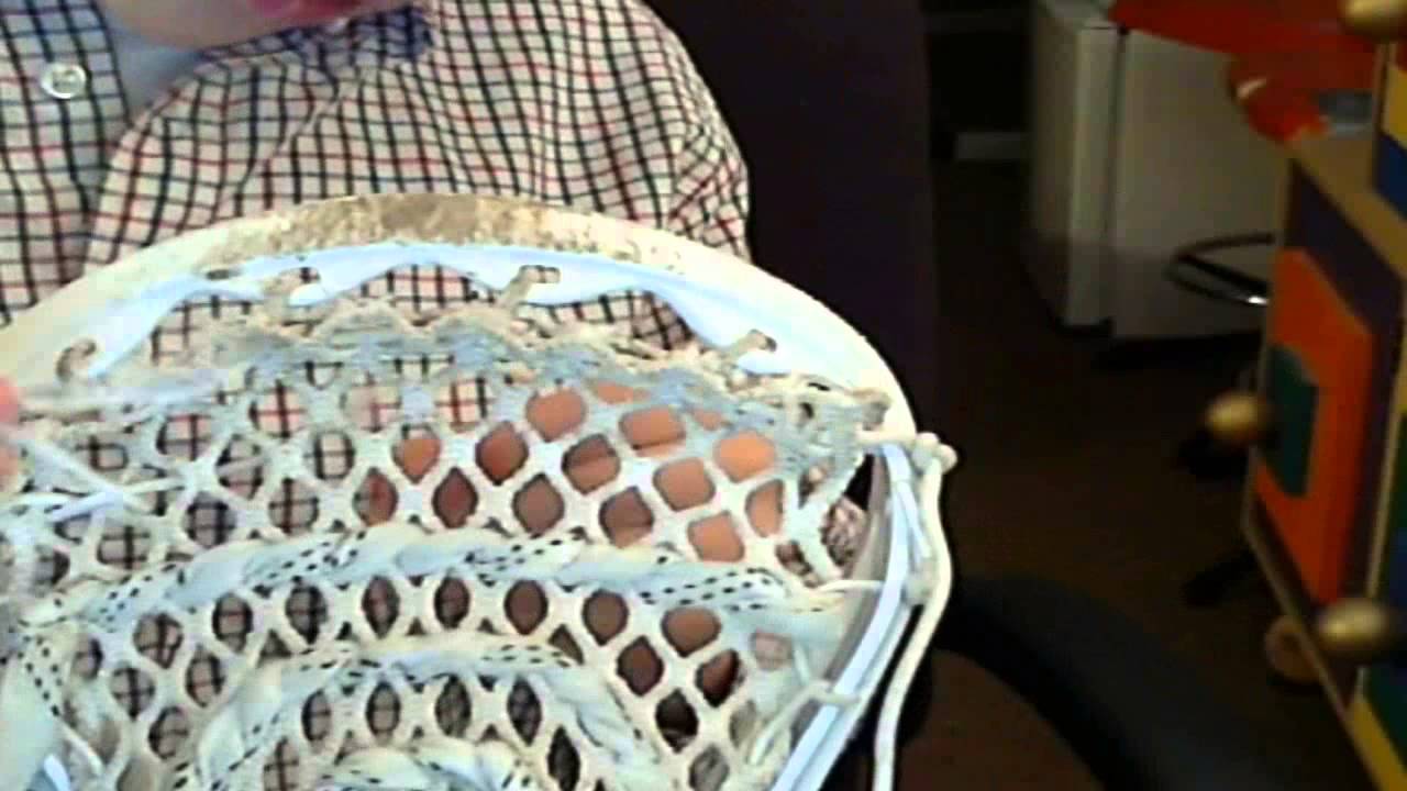 Stringing tutorial: weaved nylons - YouTube
