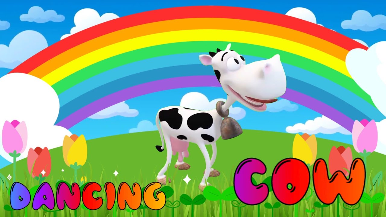 Cow song / Funny kids song about Dancing Cow / sing along - YouTube