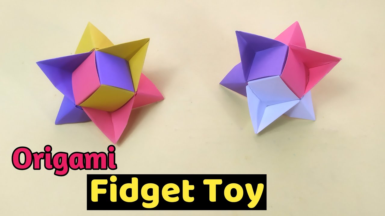 Best origami Fidget Toy | Amazing Paper Crafts | DIY Easy Moving Paper ...