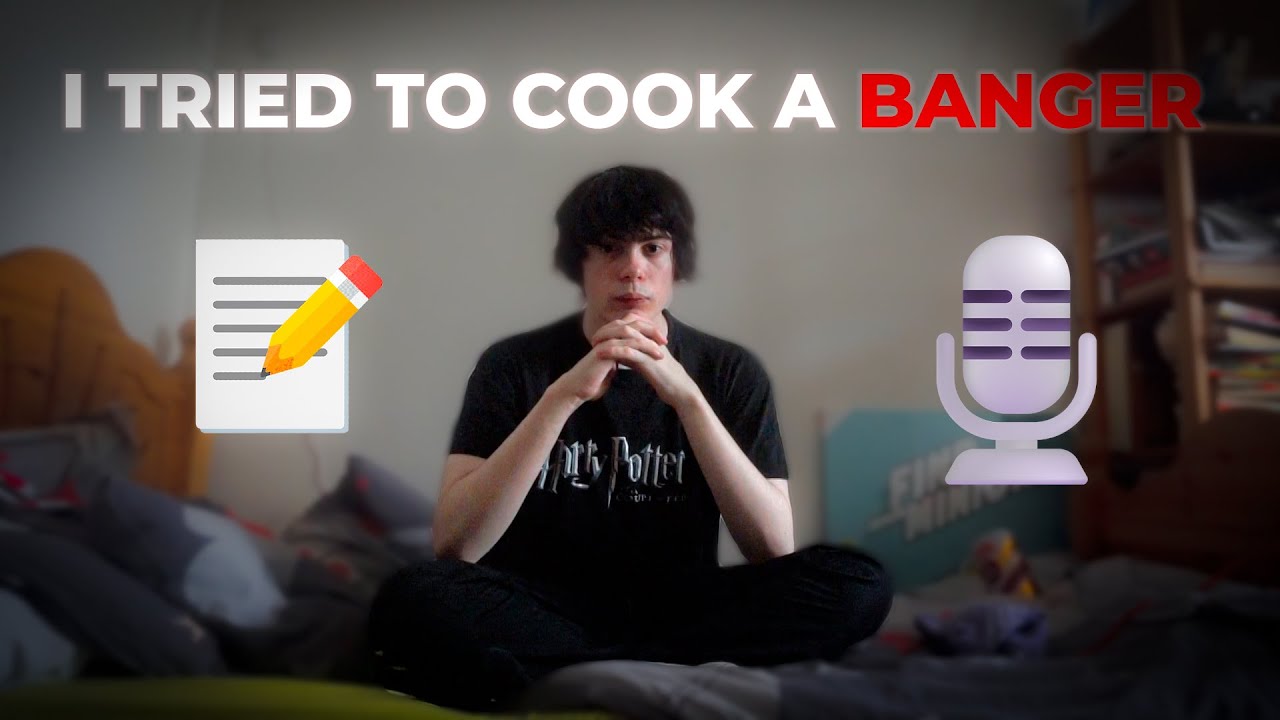I tryed to cook a BANGER as a BEGINNER RAPPER - YouTube