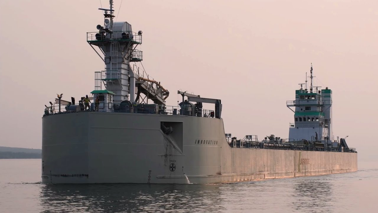 Innovation - The Large Barge from Lafarge - YouTube