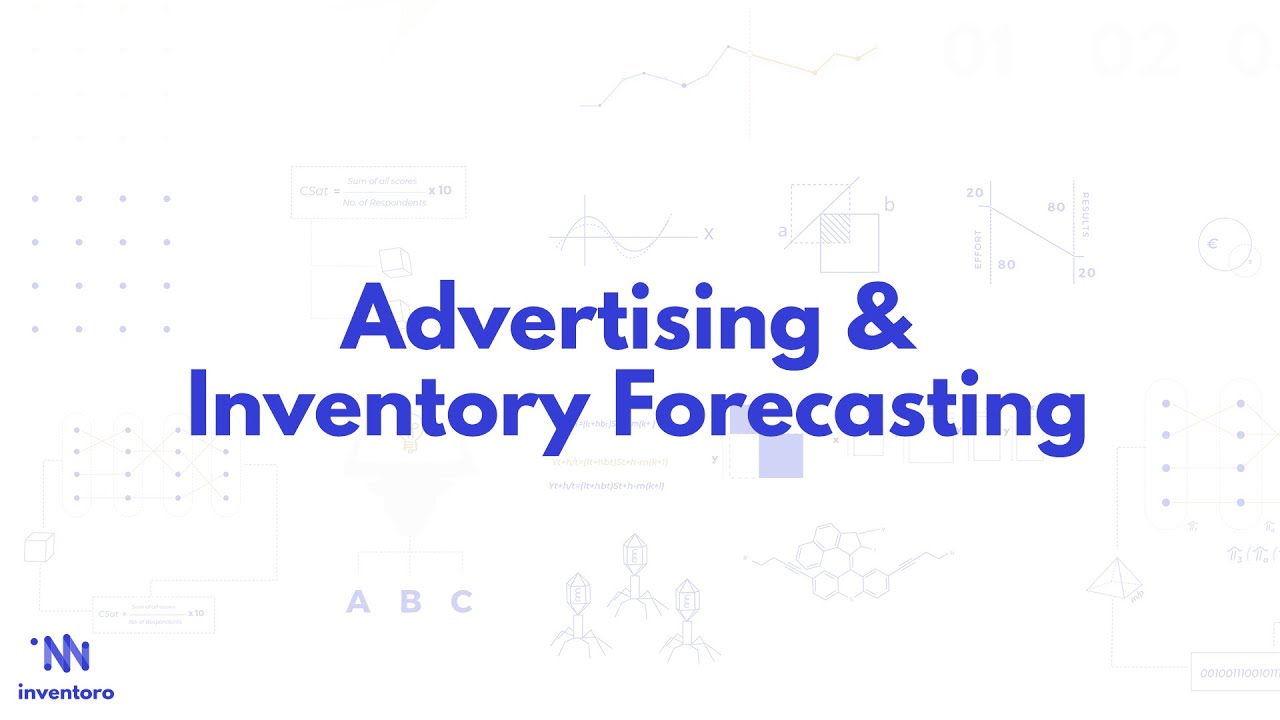 Advertising and Inventory Forecasting - YouTube