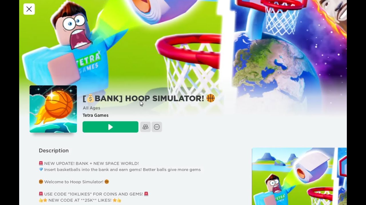 The Ultimate Hoop SImulator - Roblox - YouTube