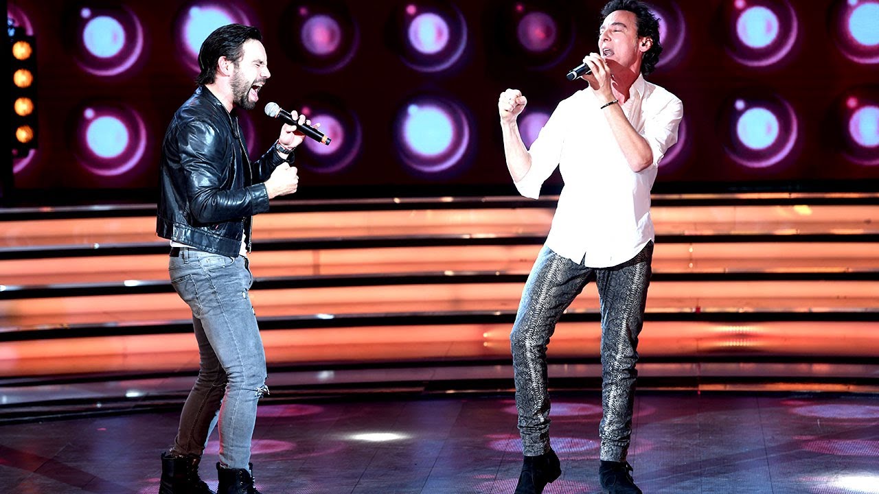 ¡Calentando motores! Javier Calamaro cantó con Cachete Sierra antes de ...