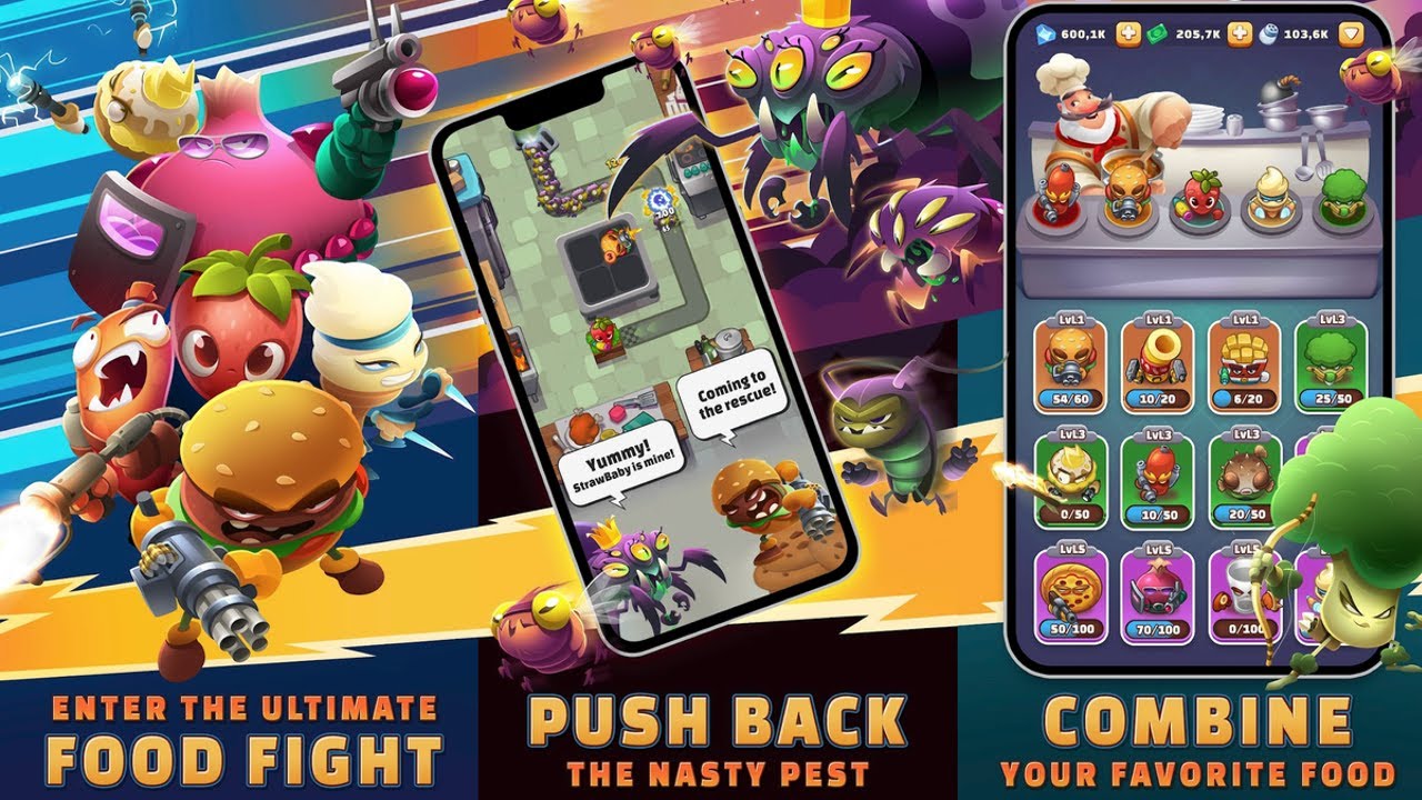 Food Fight TD: Tower Defense - YouTube