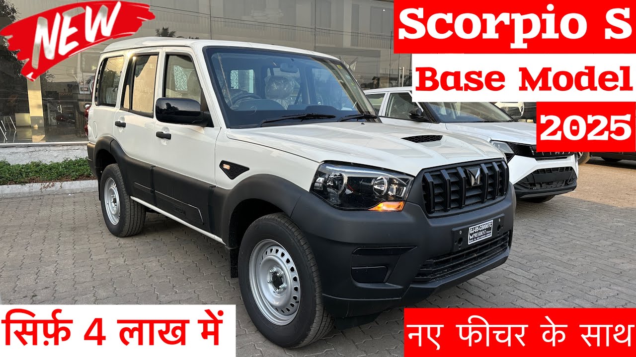 New 2025 Mahindra Scorpio Classic Base Model Review | Scorpio Classic S ...
