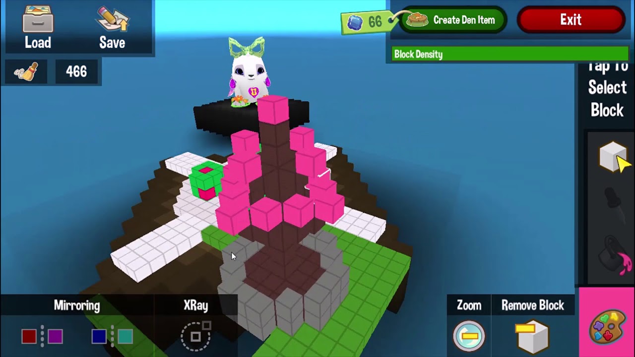 ANIMAL JAM MASTERBLOCKS- FLOWER GARDEN - YouTube