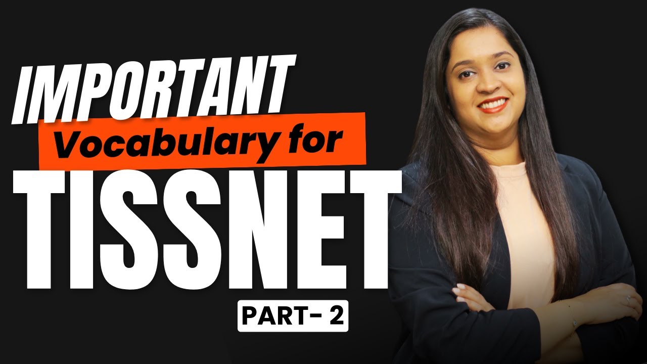 TISSNET 2024 - Most Important Words Part - 2 | 50 Words | TISSNET ...
