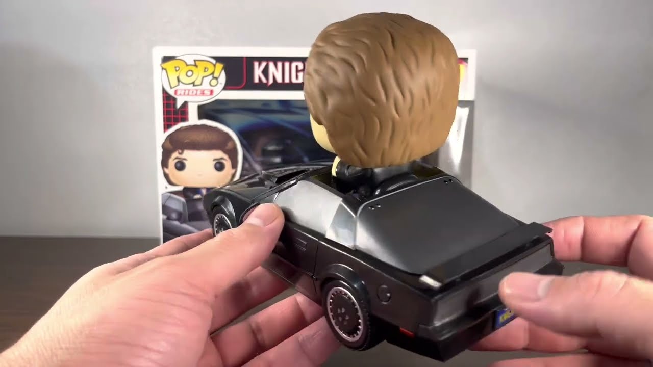 Unboxing Michael Knight with K.I.T.T. | Knight Rider | Funko Pop Rides ...