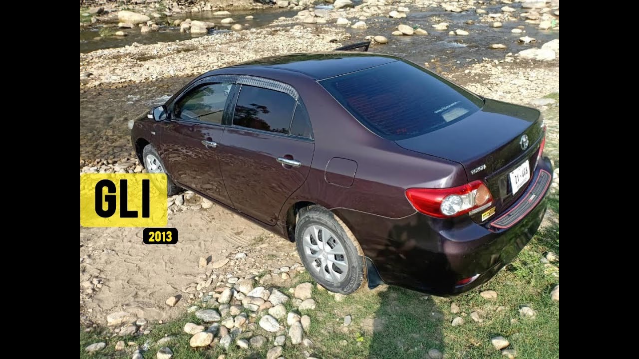 Toyota Corolla Gli 2013 Model | Full Detailed Review In Pakistan - YouTube