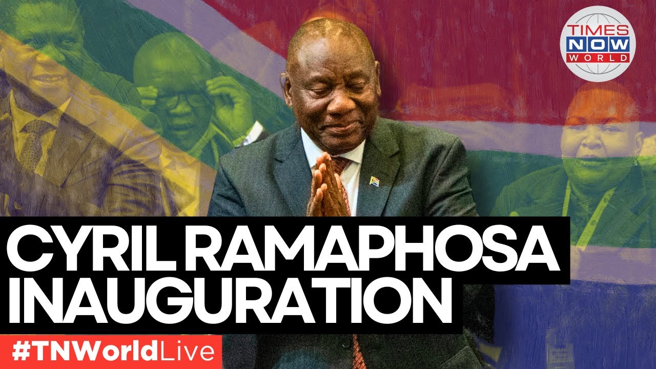 LIVE | Cyril Ramaphosa's Historic Inauguration: Union Buildings Abuzz ...