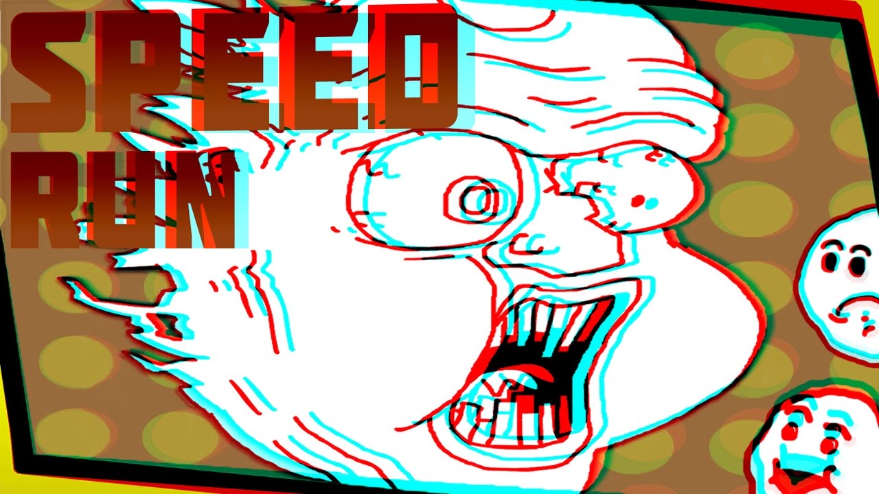 Speed Run - Scary Ugly Face - YouTube
