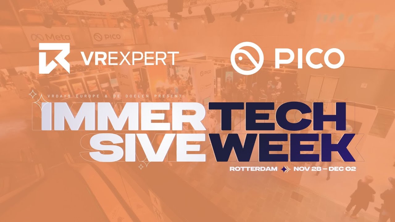 VR Expert at Immersive Tech Week 2022 in Rotterdam - YouTube