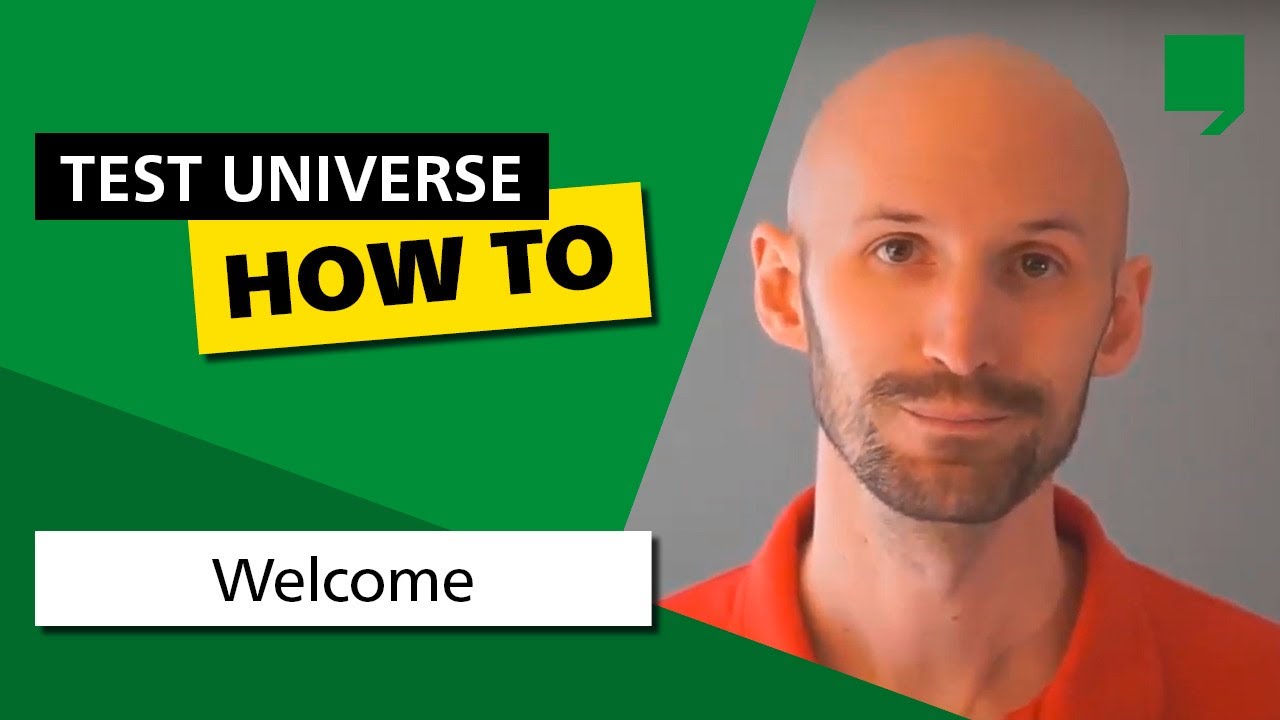 Welcome to the Test Universe video tutorials - YouTube