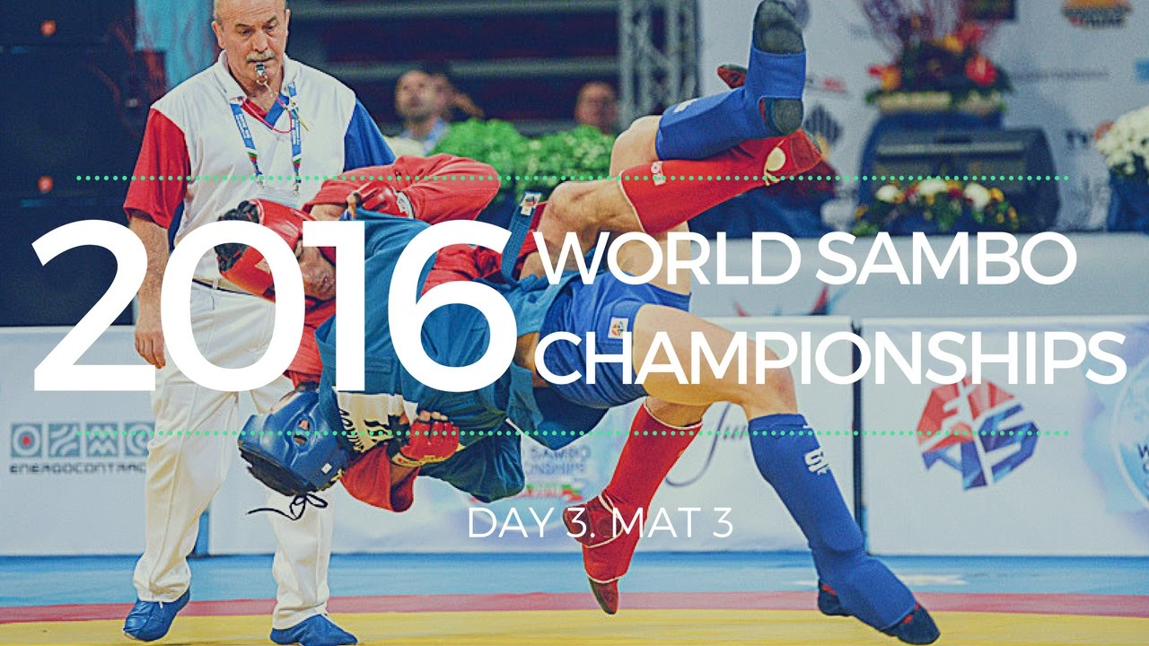 World Sambo Championships 2016. Day 3. Mat 3 - YouTube