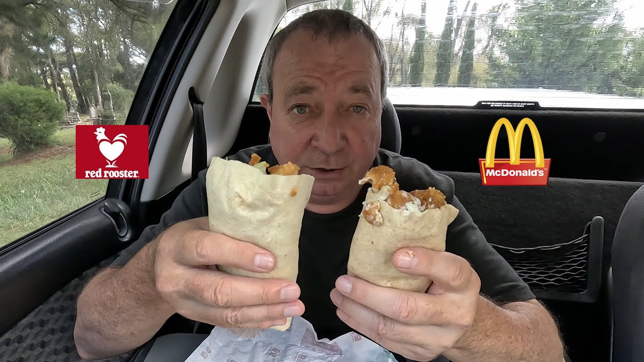 Spicy Chicken McWrap Vs Chilli Aioli Flayva Wrap - YouTube