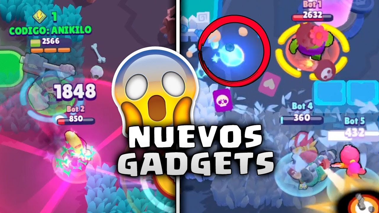 CREA BRAWL STARS - ELIGE EL NUEVO GADGET de la ACTUALIZACIÓN - YouTube