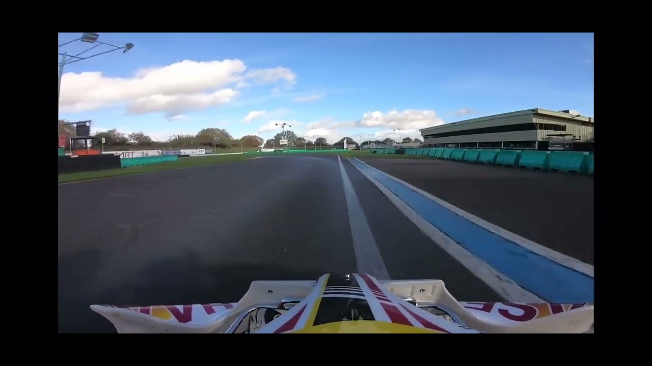Prokart UK Hot Lap in the new 2022 HAASE Prokart - YouTube