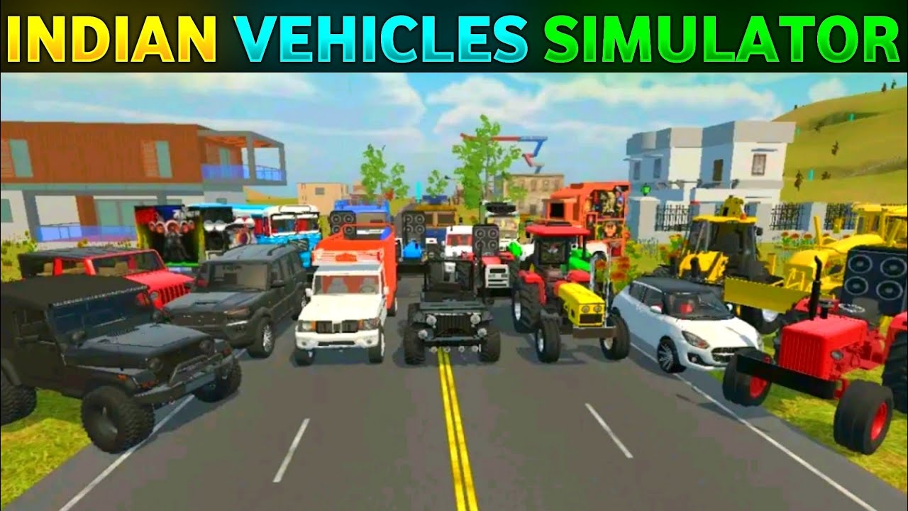 INDIAN VEHICLES SIMULATOR 3D 😍 NEW SIMULATOR GAME - YouTube