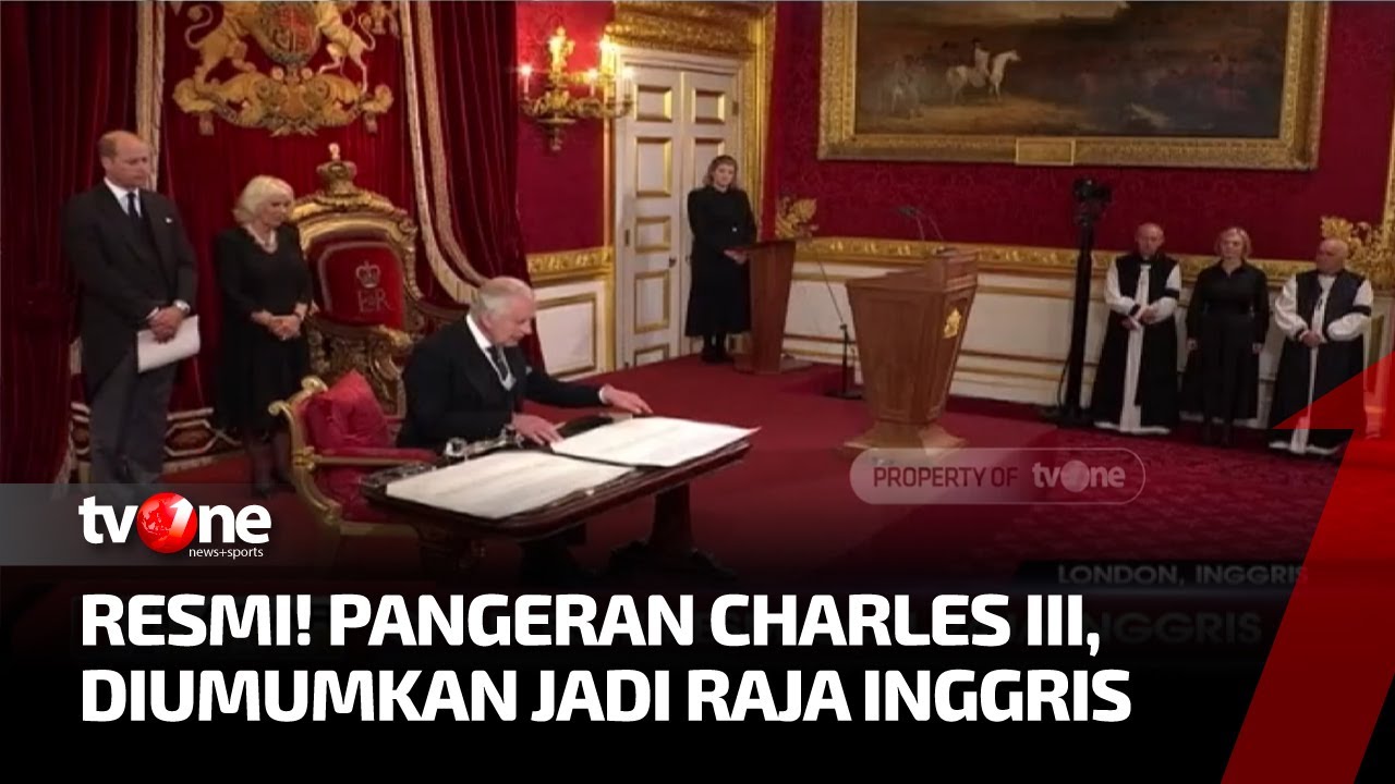 Pangeran Charles III Resmi Menjadi Raja Inggris | Kabar Siang tvOne ...