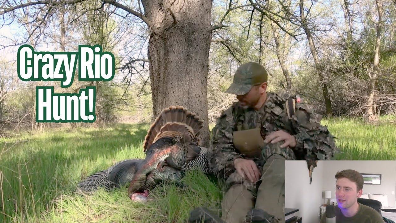 Epic Rio Turkey Hunt Reaction | Dave Owens: Pinhoti Project Adventure ...