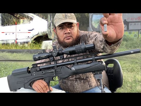 HÉRCULES BULLY CAL .45 pcp perforando auto #bigbore #airgunshooting #pcpairguns #riflepcp #hatsan