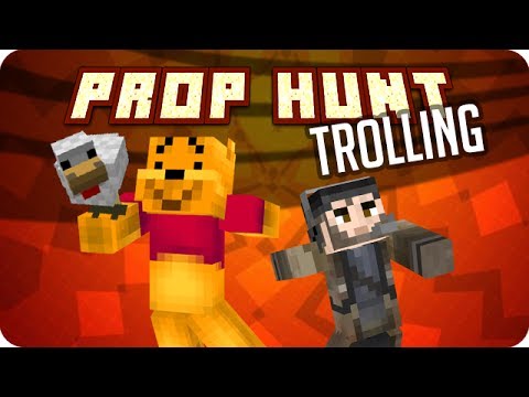 Prop Hunt TROLLING! | Minecraft - YouTube