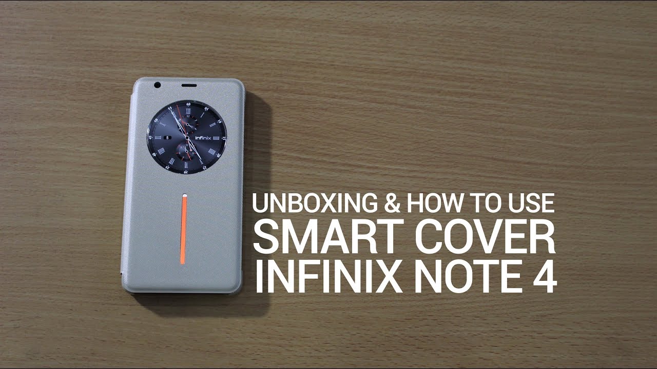 Smart Cover Infinix Note 4 - YouTube
