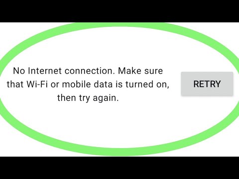 Fix Play Store | No Internet Connection Make Sure That WiFi Or Mobile ...