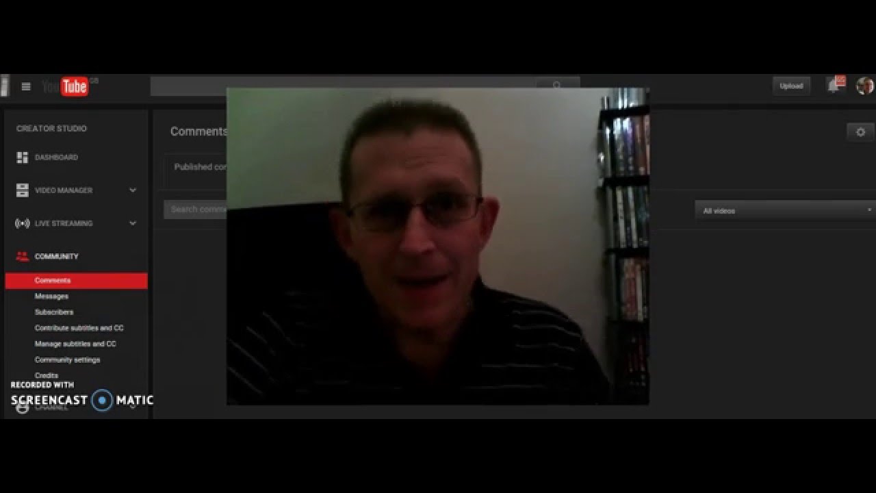 Checking Your Spam Folder On YouTube And Approve Comments! 61/62 - YouTube