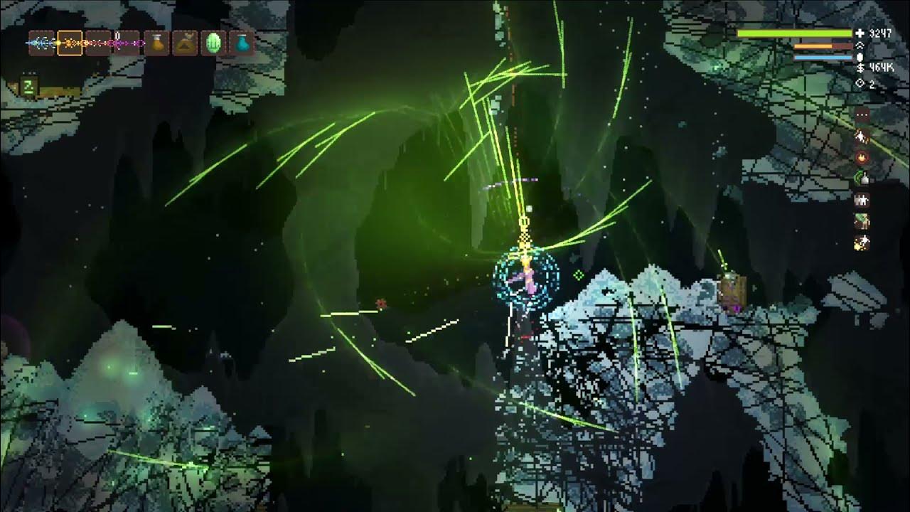 Noita - Wand Build - Luminous Drill - YouTube