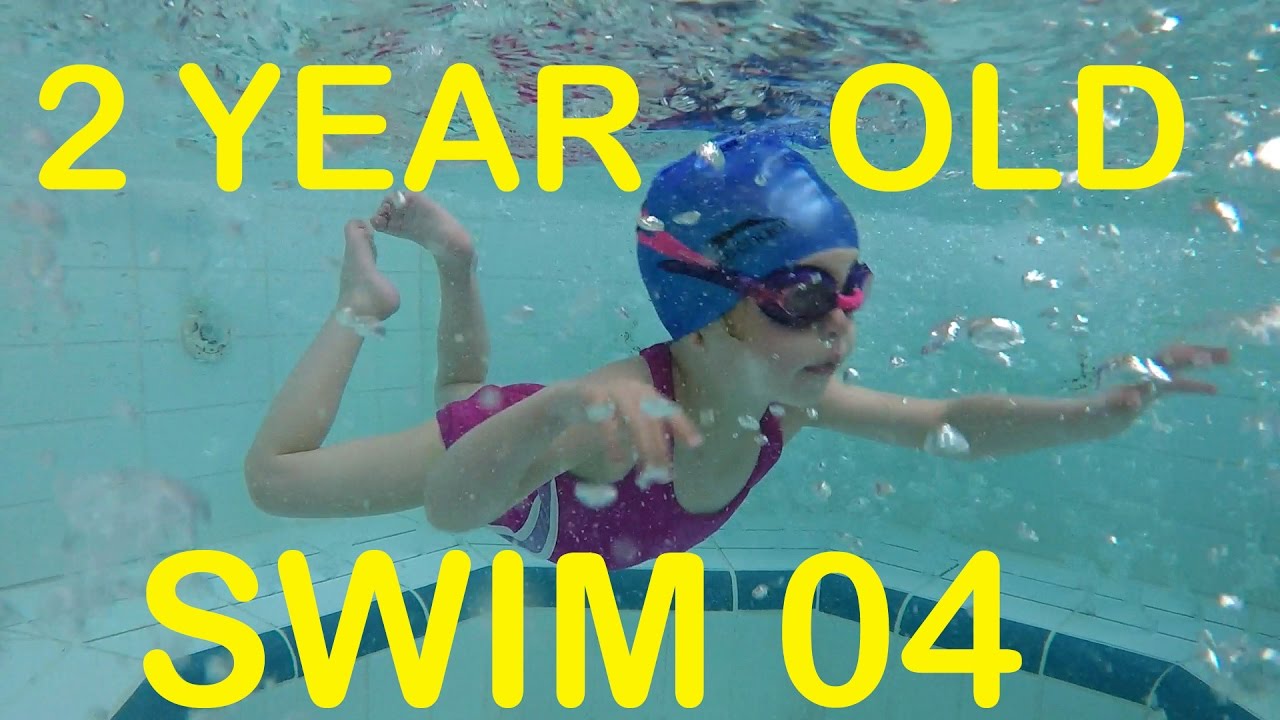 The little mermaid only 2 years old, Center Parcs swim 04 - YouTube