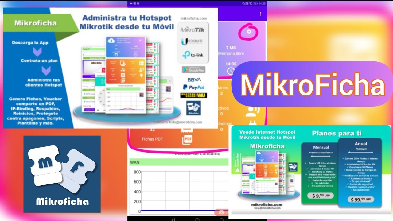 Tutorial App Mikroficha Hotspot Mikrotik, Aprende todo lo que la app ...