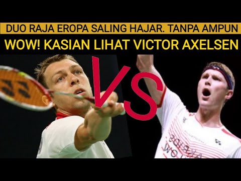 😱 FINAL NGERI NIH! Victor Axelsen vs Misha Zilberman. Dibuat pontang ...