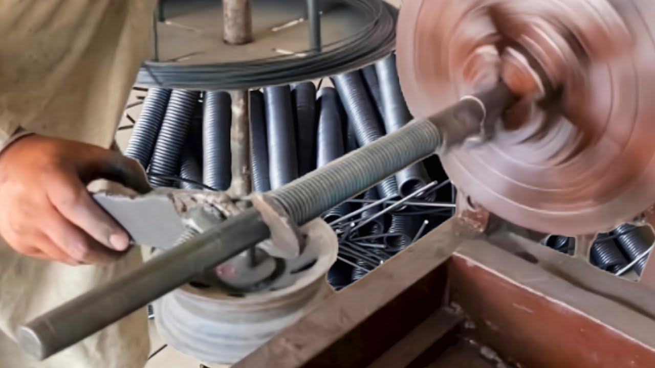 Mastering Spring Making on a Lathe: Professional Techniques Revealed ...